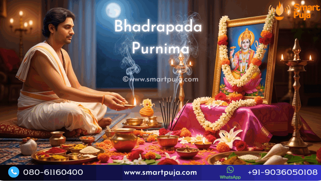 Bhadrapada Purnima 2026: Date, Puja, Vrat, Katha & Significance