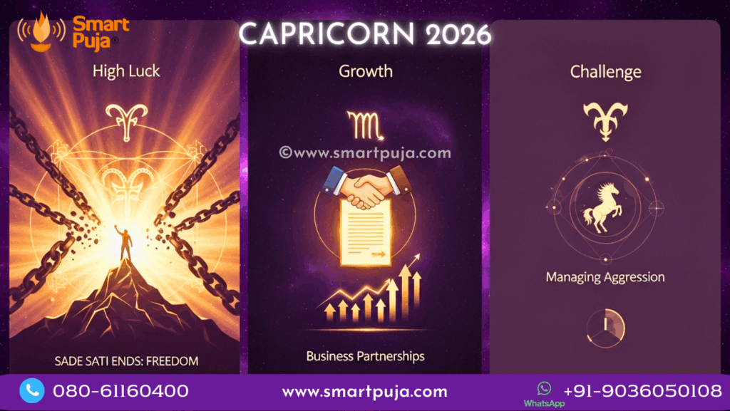 Capricorn Horoscope 2026: Sade Sati Ends & Business Boom